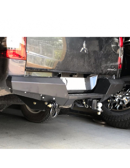 Bumper Trasero Rhino 4x4 Evo 3d Para Mit. L200 Mr Con Sensores De ...